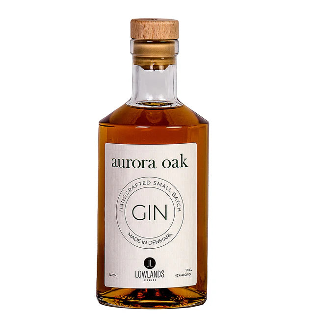 Lowlands Aurora Oak Gin – Wine N' Fun WEB ApS